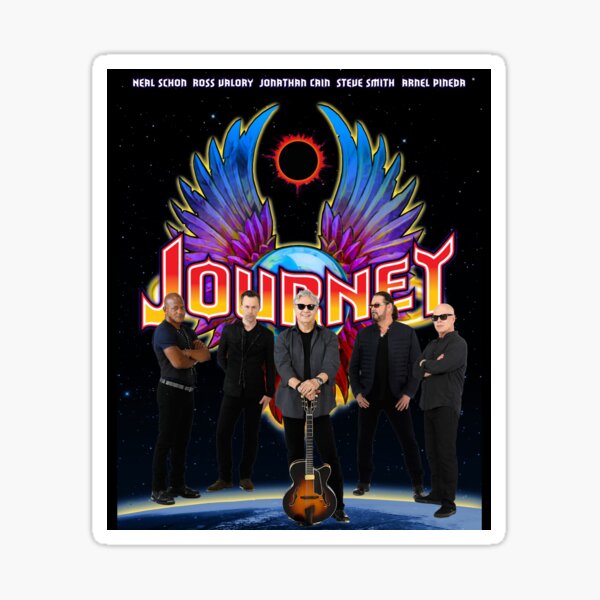 Journey Band Tour Stickers | Redbubble