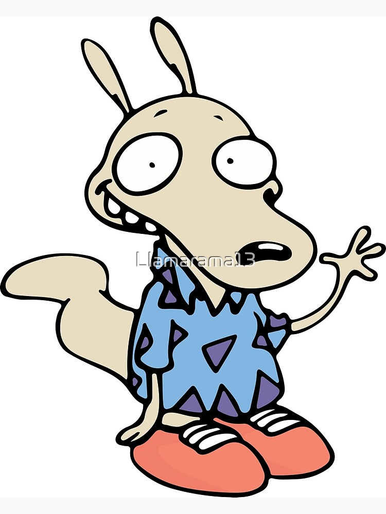 "Rocko" Poster by Llamarama13 | Redbubble