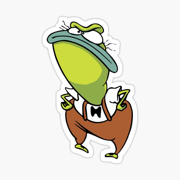 Pegatina «Ed Bighead» de Llamarama13 | Redbubble