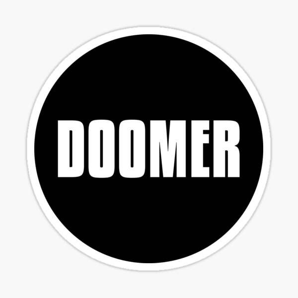 "Doomer" Sticker for Sale by dylanxh | Redbubble