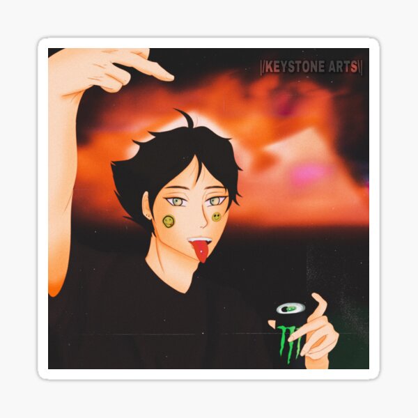 "Suna x Arson" Sticker by Keystone-Arts | Redbubble