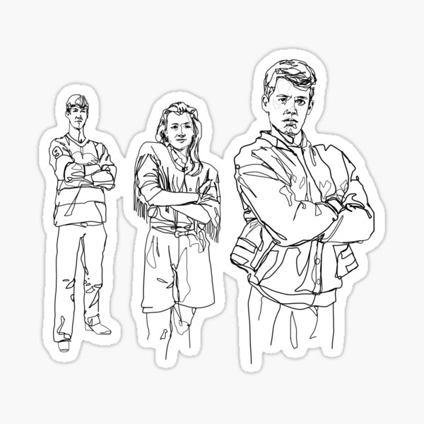 "Ferris Bueller's Day Off, Ferris, " Sticker by JBlueStudio | Redbubble