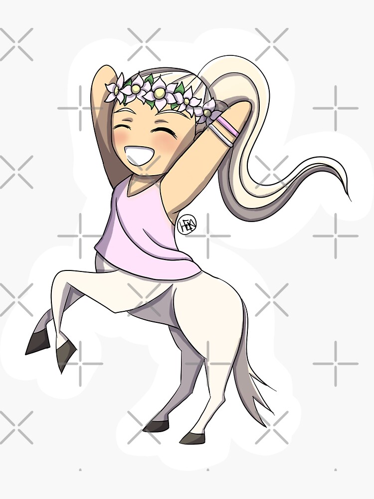 "Chibi Centaur" Sticker for Sale by HexedWings | Redbubble