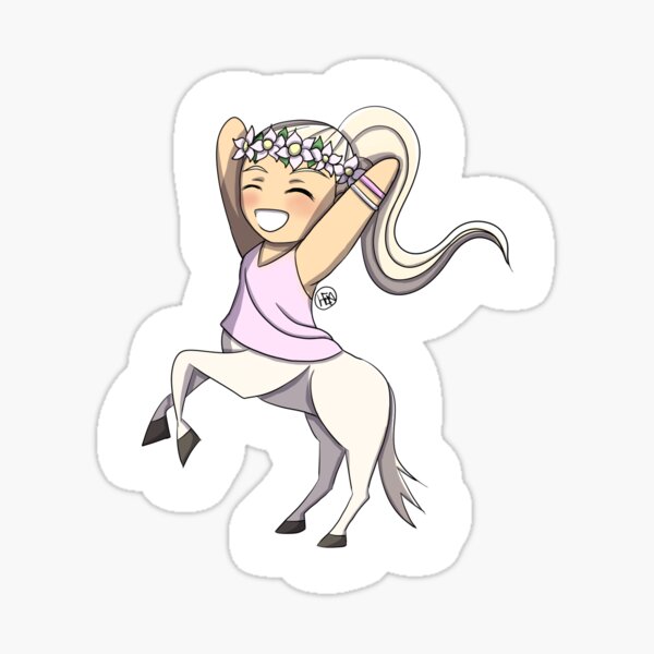 "Chibi Centaur" Sticker for Sale by HexedWings | Redbubble