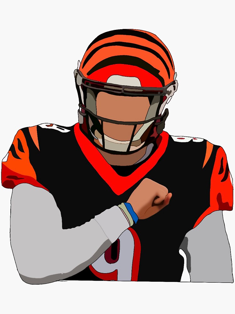 "Joe burrow" Sticker for Sale by Katelynkas1 | Redbubble
