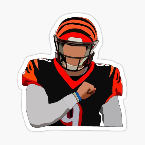 "Joe burrow" Sticker for Sale by Katelynkas1 | Redbubble