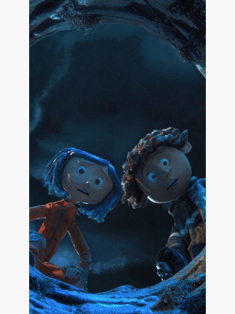 "Coraline and her friend" Sticker for Sale by Starlikeyouself | Redbubble