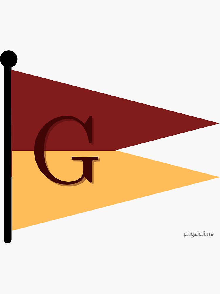 "Griffin house flag" Sticker for Sale by physiolime | Redbubble