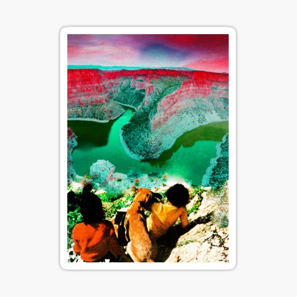 "Wonderful Cliff" Sticker for Sale by alizzeno | Redbubble