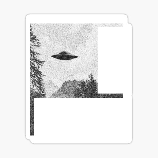 "UFO Vaporwave Aesthetic Japanese 80s Synthwave Japan" Sticker for Sale ...