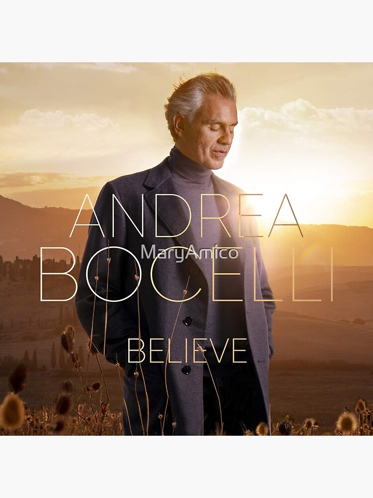 "Andrea Bocelli" Poster by MaryAmico | Redbubble