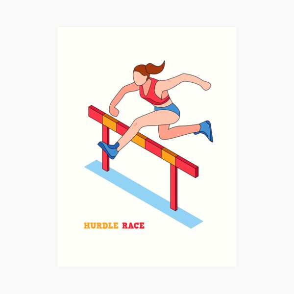 Hurdle Art Prints | Redbubble