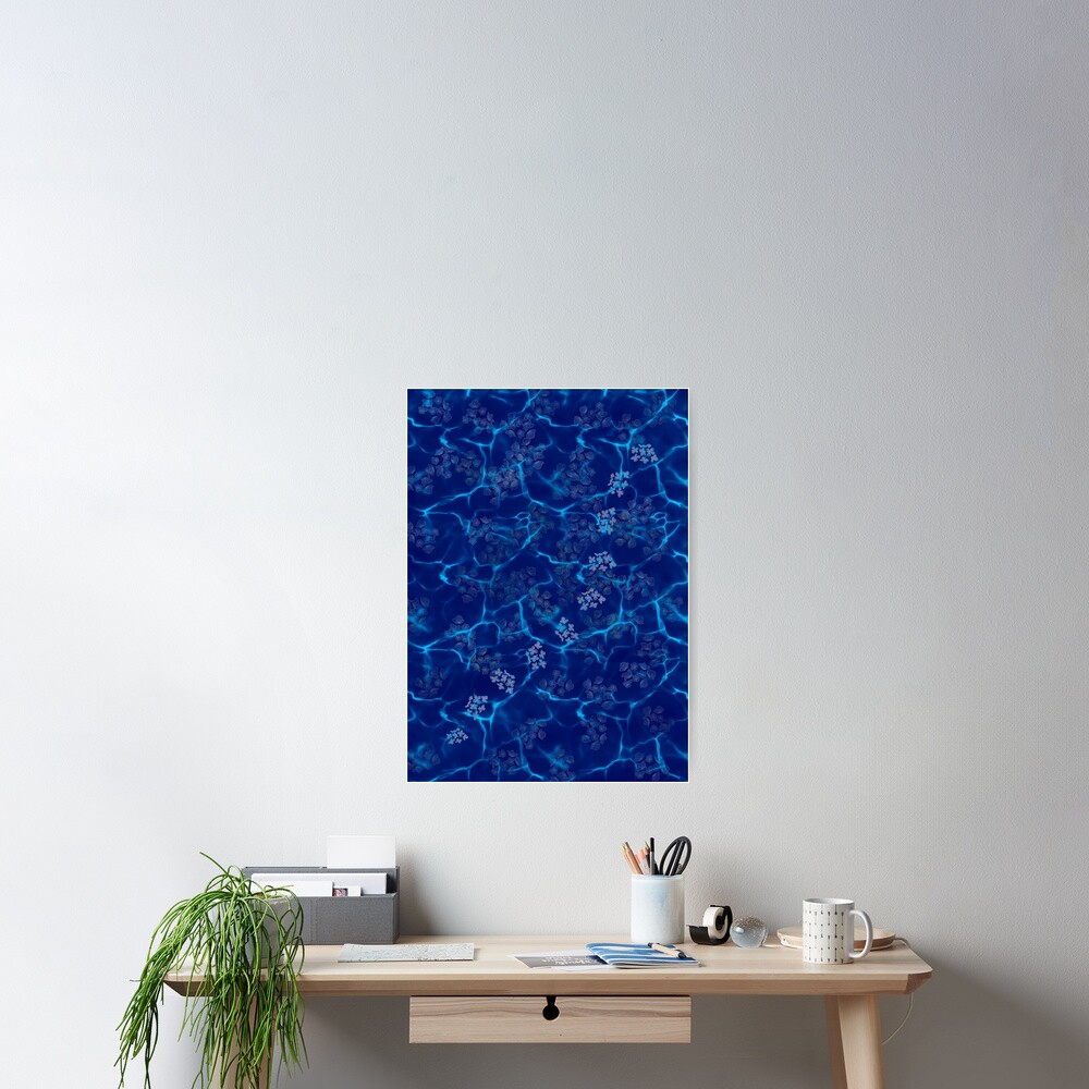 "Bluey aesthetic textile " Poster by lehongminh | Redbubble