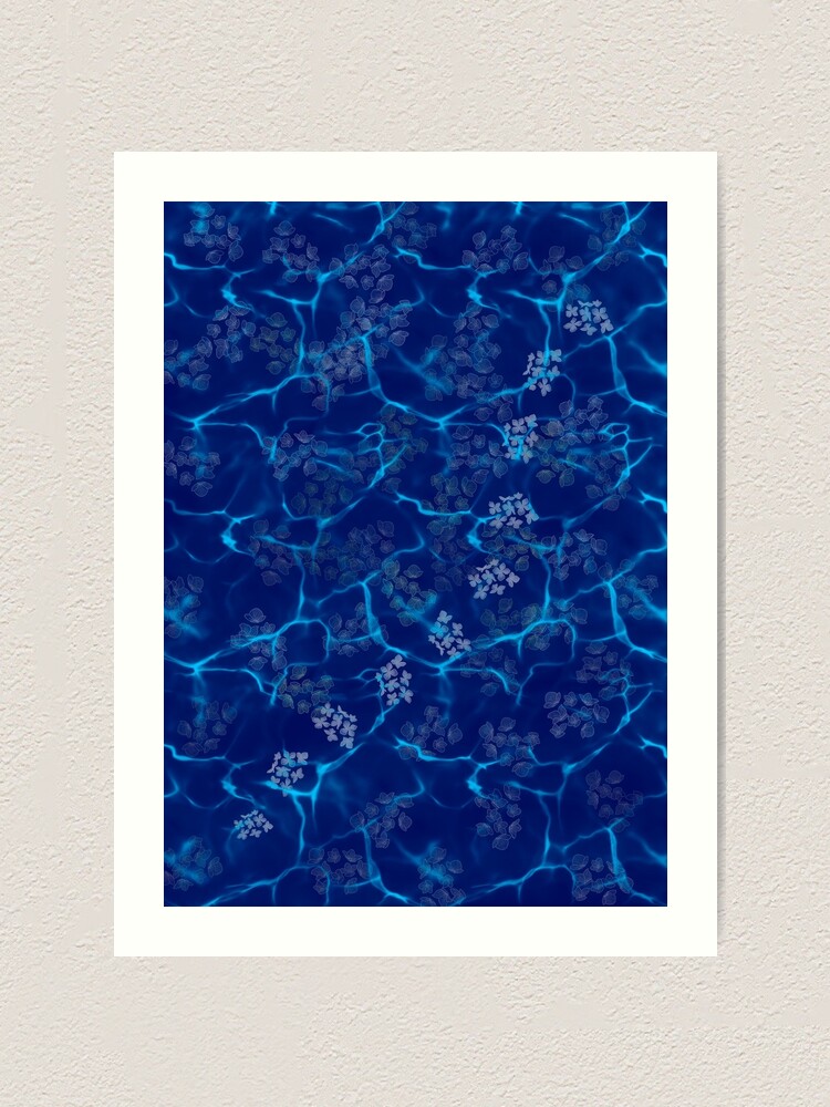 "Bluey aesthetic textile " Art Print for Sale by lehongminh | Redbubble