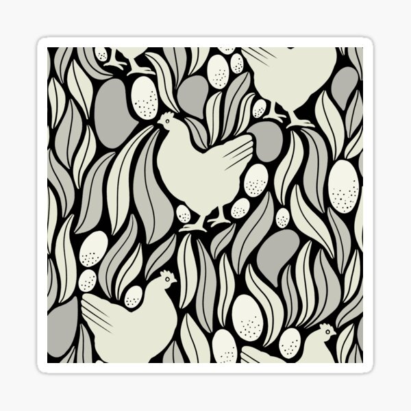 "Henny Penny" Sticker for Sale by trinetollefsen | Redbubble