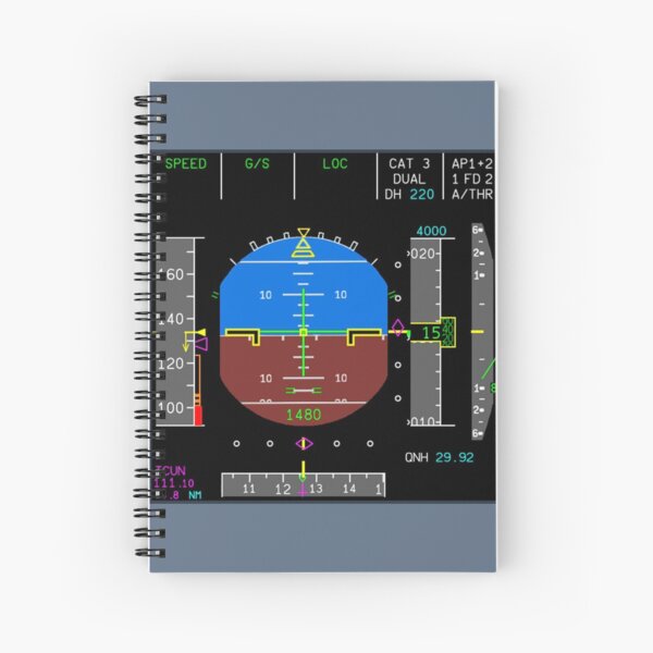"Airbus Cockpit Primary Flight Display PFD" Journal for Sale by ...