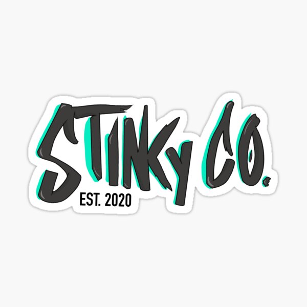 "Official Stinky Co. logo T-Shirt " Sticker for Sale by StinkyPhantom ...