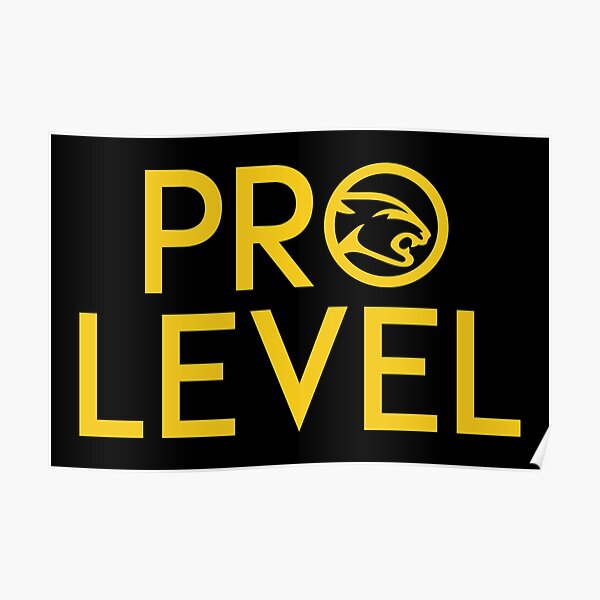"PREDATOR PRO LEVEL" Poster by diego75bcn | Redbubble