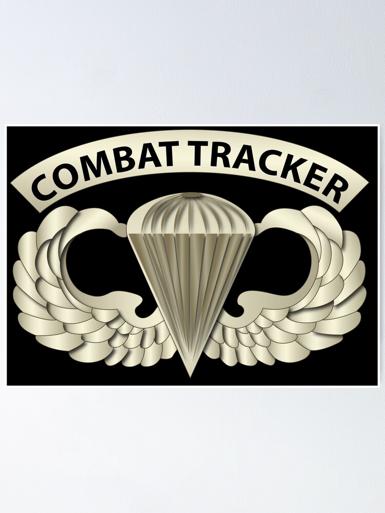 "SOF - Airborne Badge - Combat Tracker" Poster for Sale by twix123844 ...