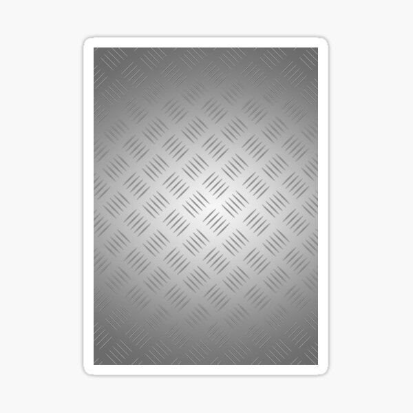 "Tread plate Automotive Pattern and Texture" Sticker for Sale by ...