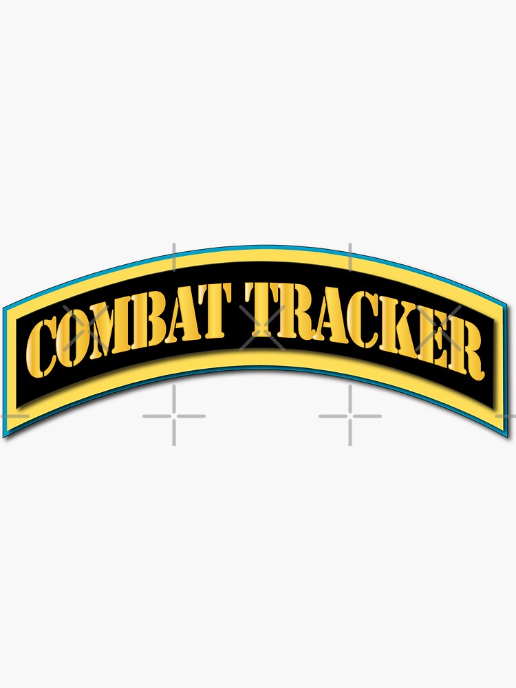 "Army - Combat Tracker Tab - Gold" Sticker for Sale by twix123844 ...