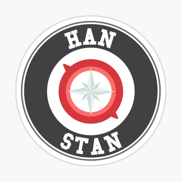 "Stray kids SKZ Han stan" Sticker for Sale by Morcawork | Redbubble