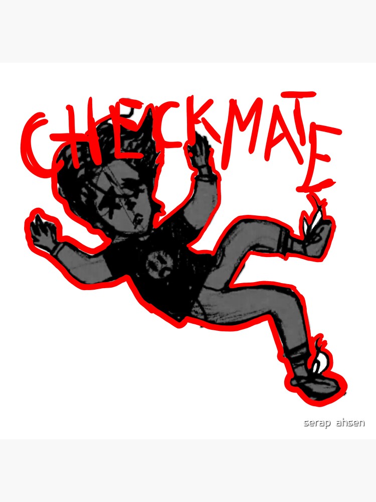 "conan gray checkmate design" Sticker for Sale by MirageCA | Redbubble