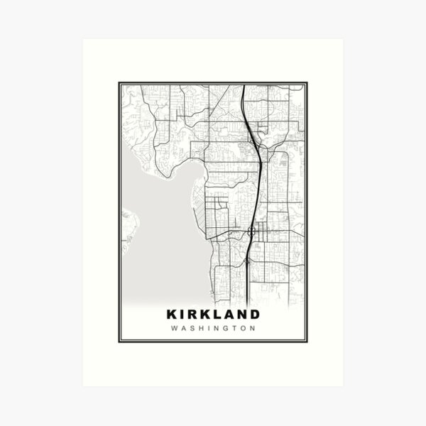 Kirkland Washington Map Choose Best Properties In Seattle