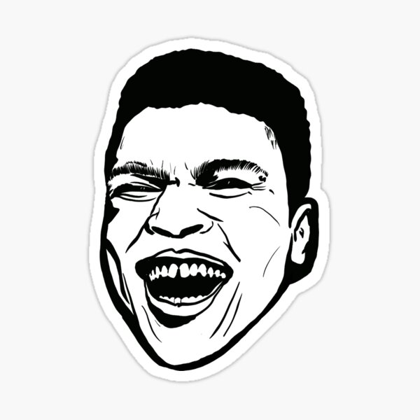 "Ali" Sticker by KeithMasima | Redbubble