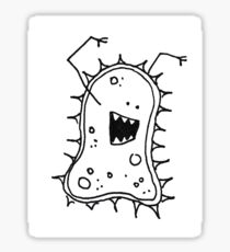 Bacteria Germ Stickers | Redbubble