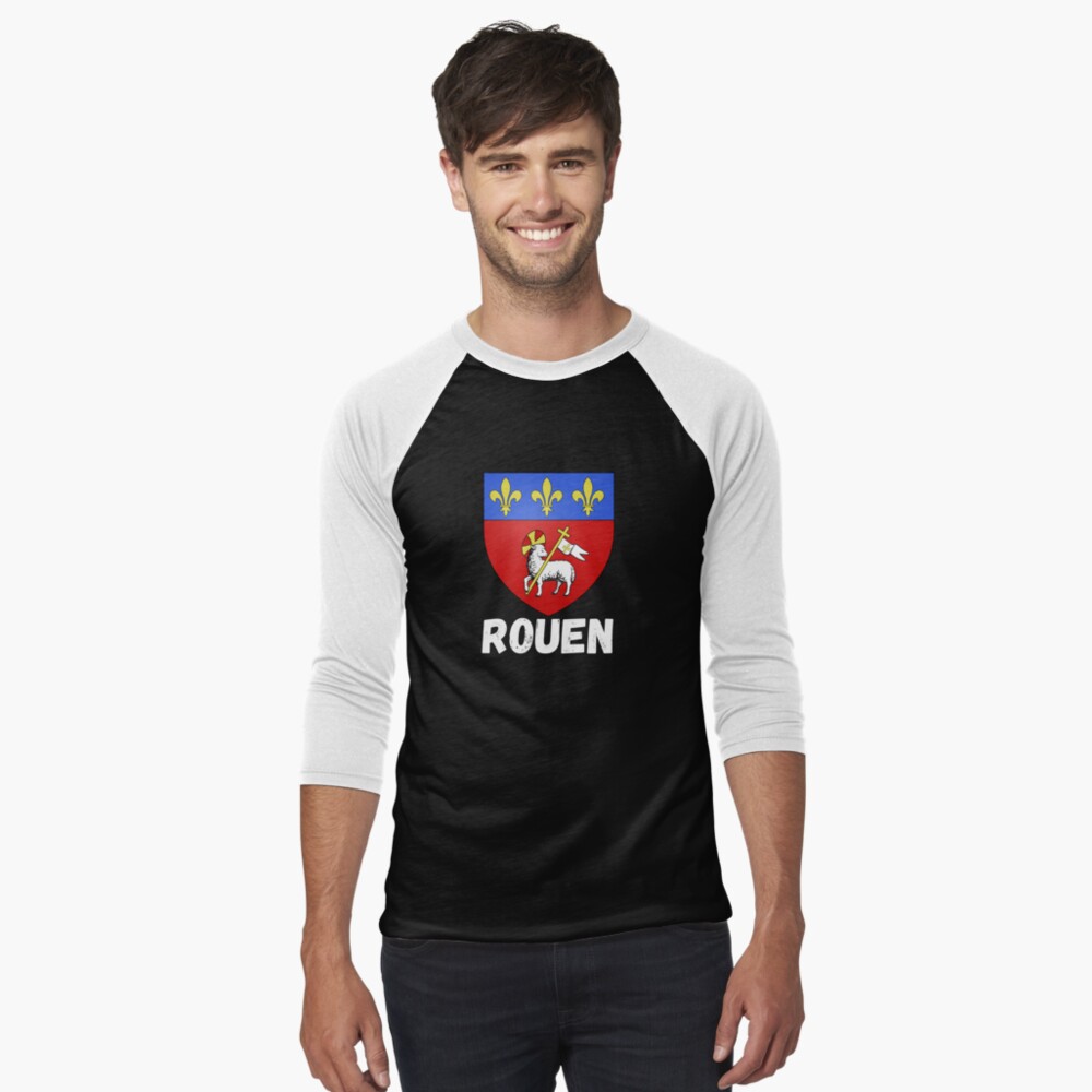 "rouen flag coat of arms" Sticker for Sale by mikoala50 | Redbubble