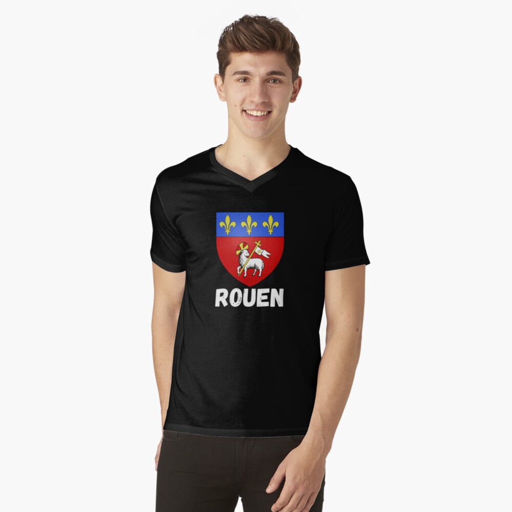 "rouen flag coat of arms" Sticker for Sale by mikoala50 | Redbubble