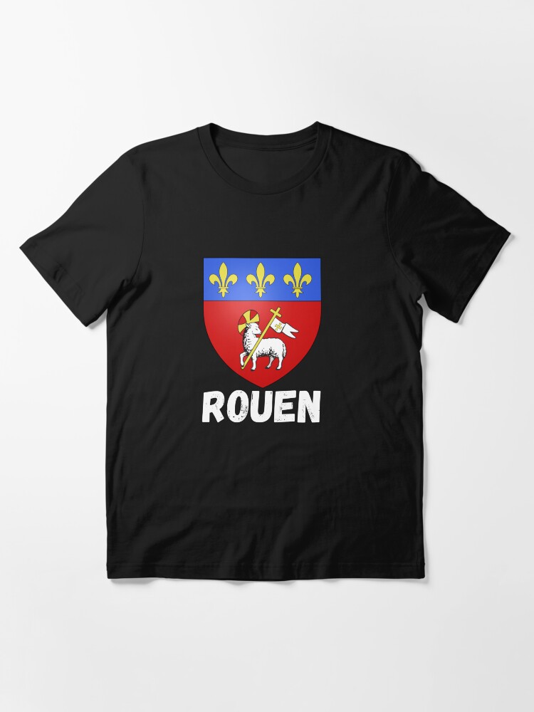 "rouen flag coat of arms" T-shirt for Sale by mikoala50 | Redbubble ...