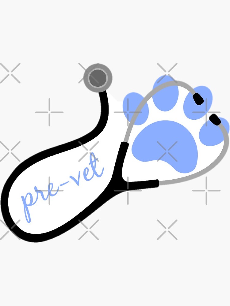 "Pre-Vet Student 1 " Sticker for Sale by peyhae | Redbubble