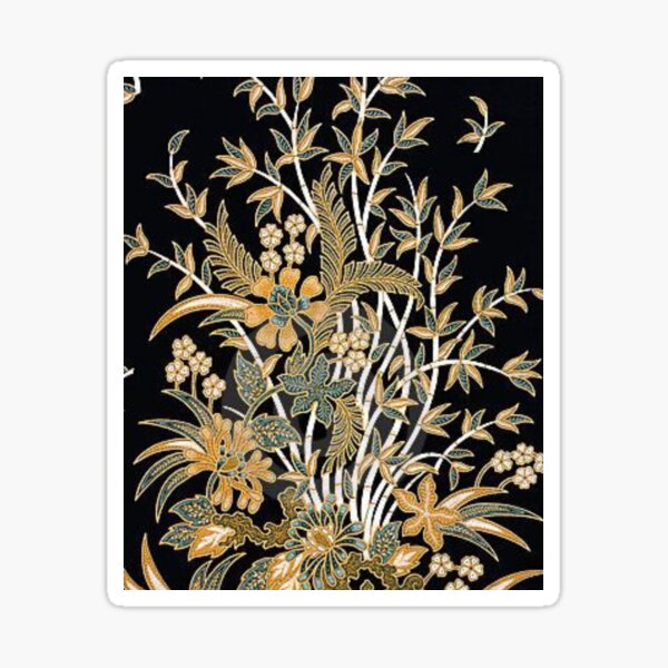 "Indonesian Batik Art" Sticker for Sale by SLonline1 | Redbubble