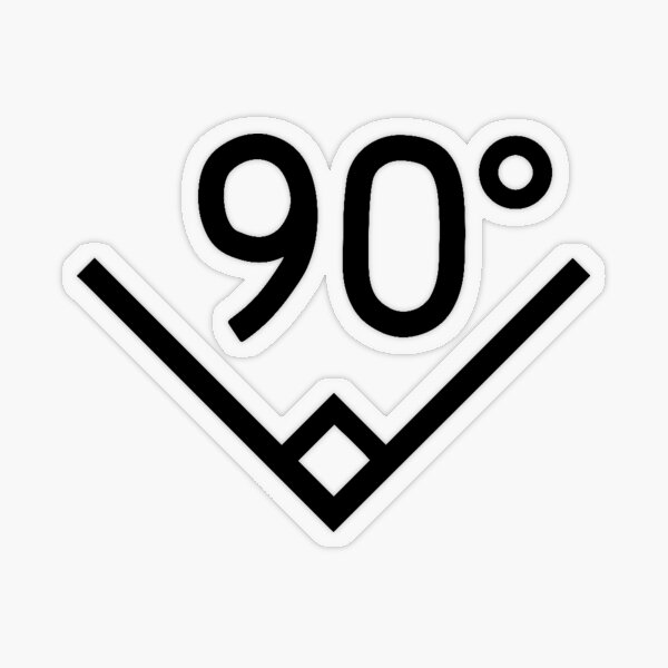 90 Degrees Logo