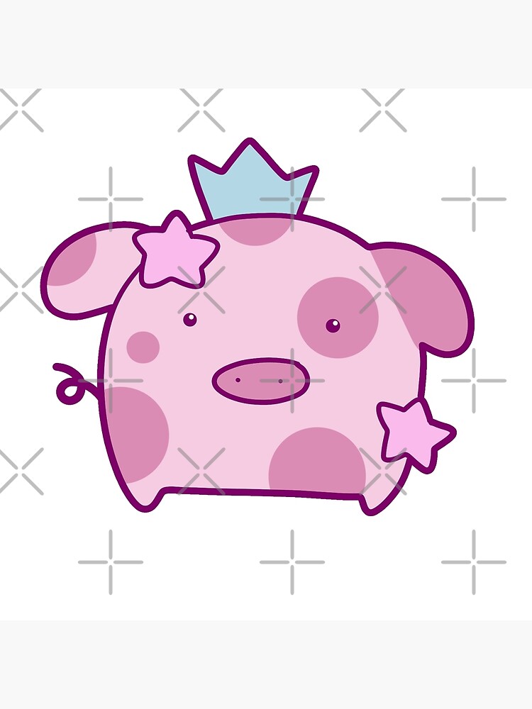 "Princess Star Pig" Photographic Print by SaradaBoru | Redbubble
