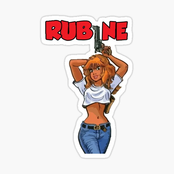 "Rubine" Sticker for Sale by DsigNation | Redbubble