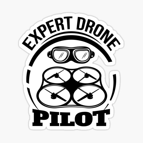"Aerial Photographer & Drone Pilot" Sticker for Sale by FoFo-Design ...