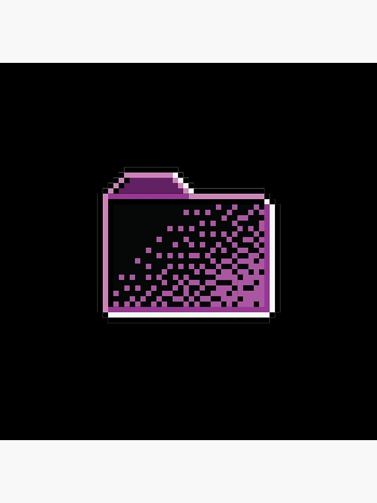 "Pixel Pink Folder Icon" Pin for Sale by da-ux-designer | Redbubble