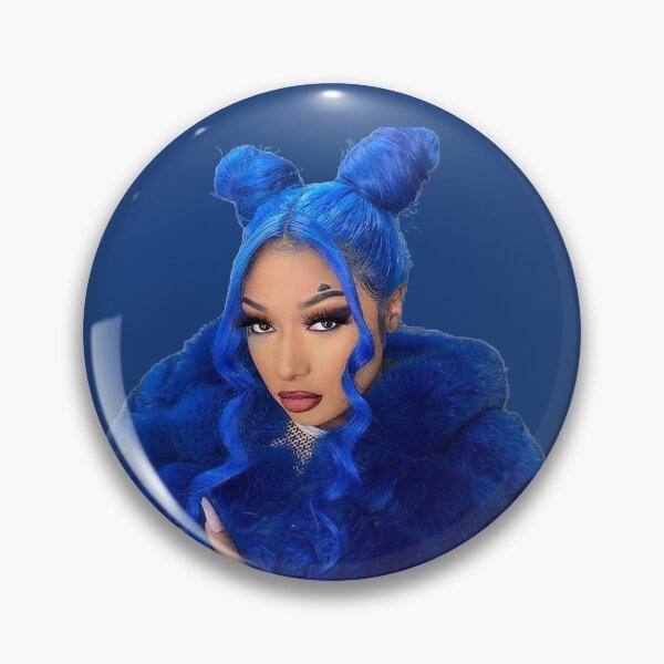 "Megan Thee Stallion" Pin for Sale by TobyLozandro | Redbubble