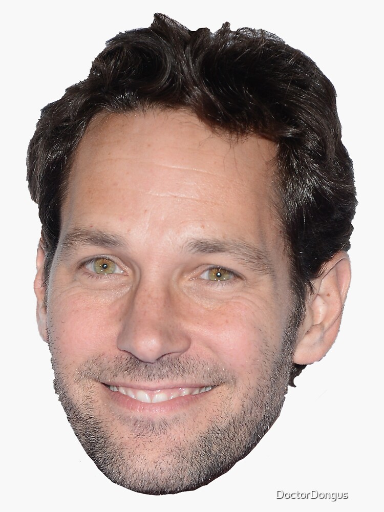 "Paul Rudd" Sticker for Sale by DoctorDongus | Redbubble