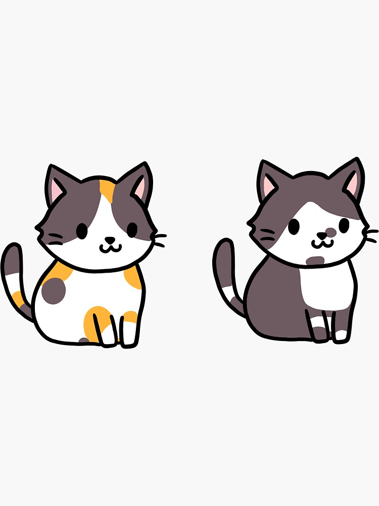 "gizzy and meeky " Sticker by cmxcrunch | Redbubble