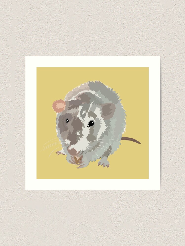 "PJ - Daddy Rat" Art Print by NattyDesigns | Redbubble