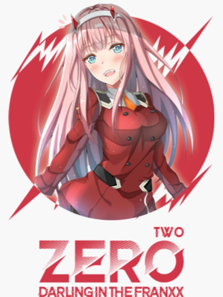 Pegatina «Darling In The Franxx Darling in the Franxx Anime Art - Zero ...