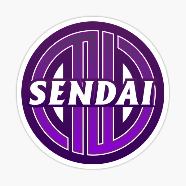 "Sendai Municipality Japanese Symbol Anime Style" Sticker for Sale by ...