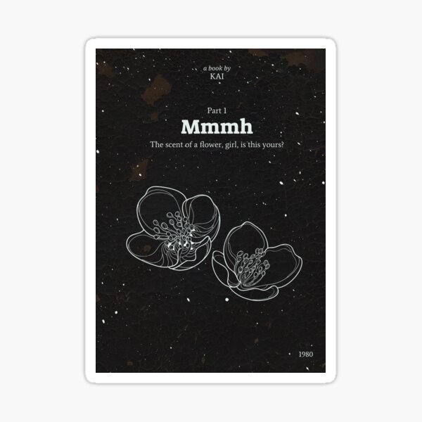 "KAI - Mmmh like old book cover" Sticker for Sale by smallkore | Redbubble