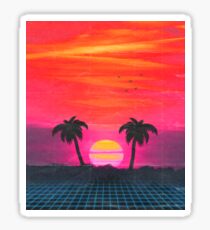 Synthwave Stickers | Redbubble
