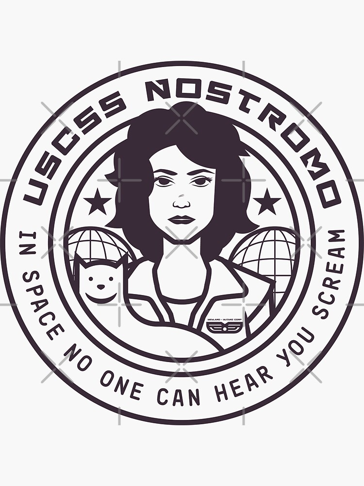 "Ellen Riplay - USCSS NOSTROMO " Sticker for Sale by redwane | Redbubble