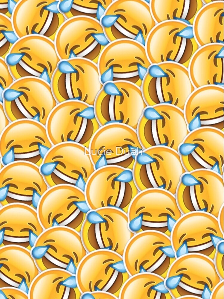 "Laughing Emoji Collage" Art Print by LucindaDuah | Redbubble
